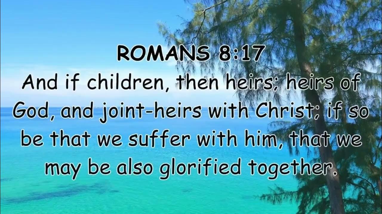 THE BOOK OF ROMANS- CHAPTER 8(AUDIO BIBLE) - YouTube