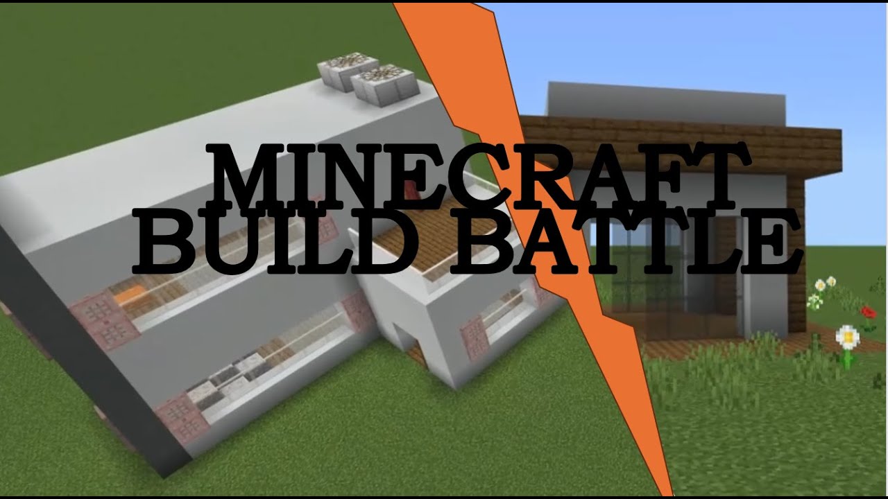 I got challenged to a Minecraft Build Battle! - YouTube
