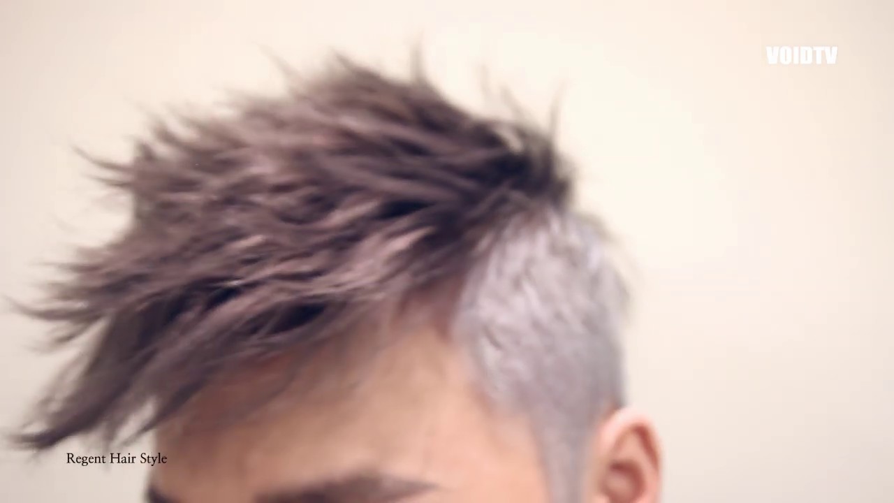 [Turorial] 남자 리젠트 헤어스타일 Man Regent Hair Style - YouTube