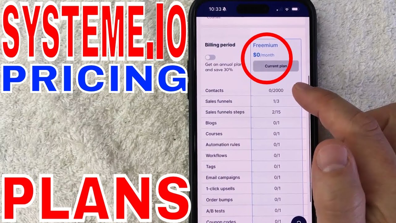 Systeme.io Pricing Plans 🔴 - YouTube