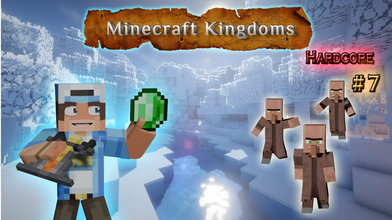 Minecraft KINGDOMS - Villager ICE Farm I Hardcore #7 - YouTube