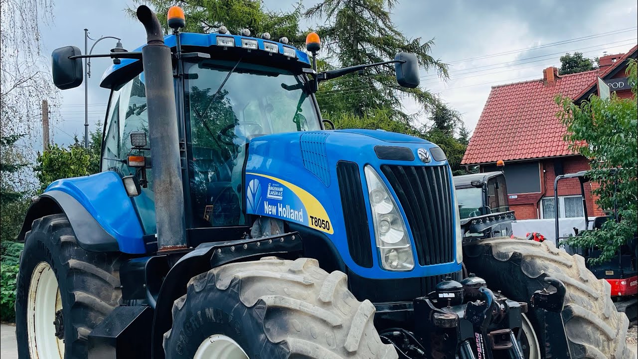 New Holland T8050, 2008r, 358KM, 8880 cm3 silnik, SPRZEDANY ...