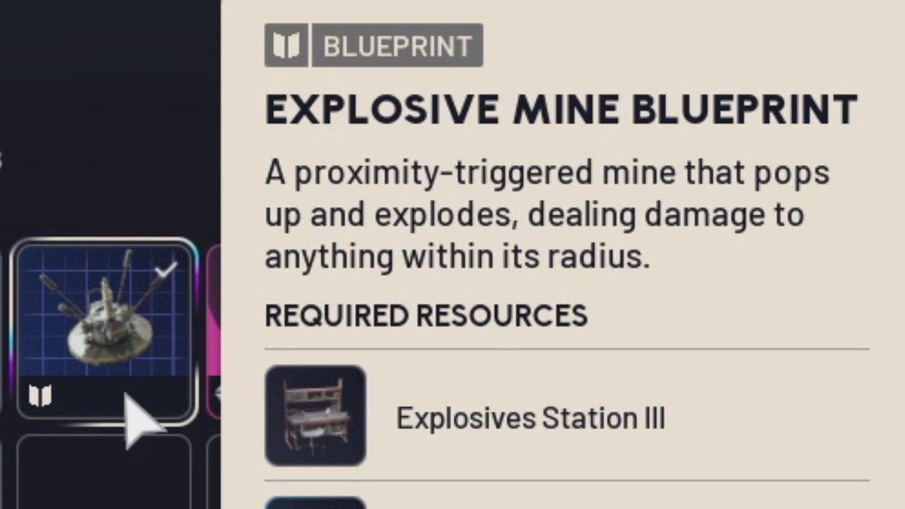 Explosive Mine Blueprint Location 2 - Arc Raiders - YouTube