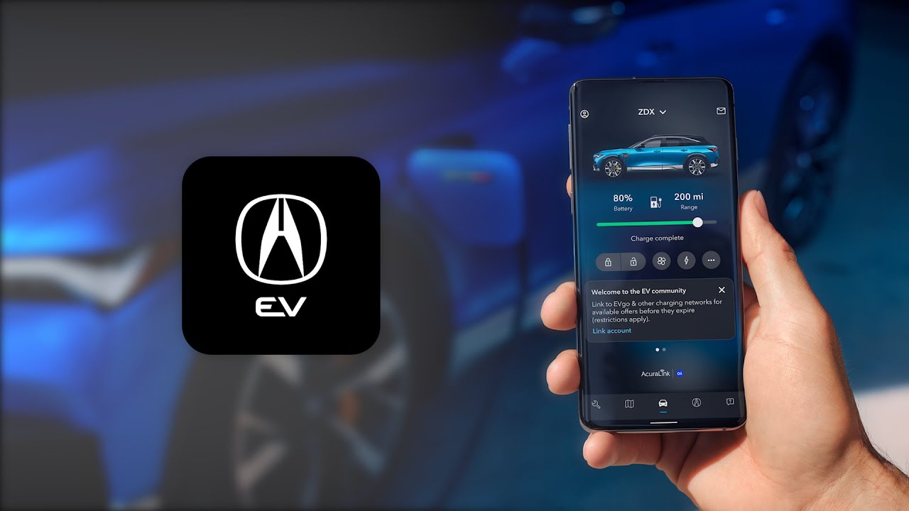 Introduction to the Acura EV App - YouTube