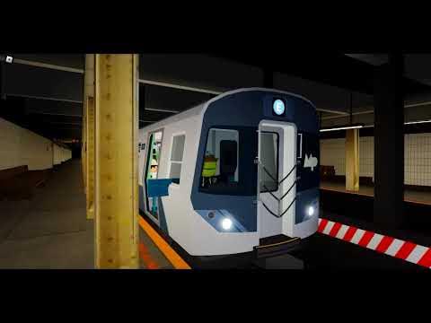 ROBLOX Railfanning at PTA Subway Fifth Av Lines S36E58: PST9 (E) Train Fordham Av - YouTube