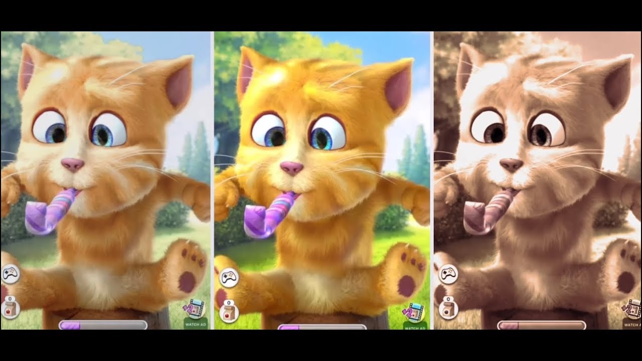 Talking Tom cat 1and 2 android gameplay | tom cat | cartoon kids TV ...