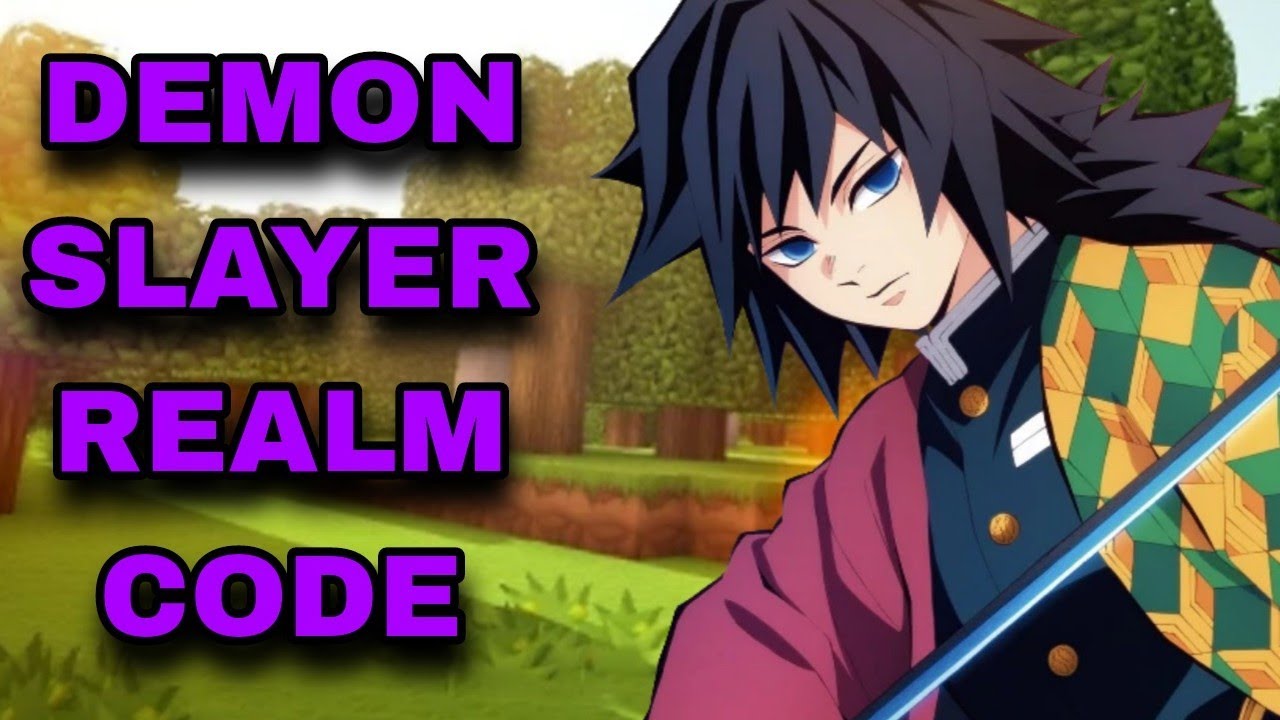 BEST DEMON SLAYER REALM CODE FOR BEDROCK EDITION! - YouTube