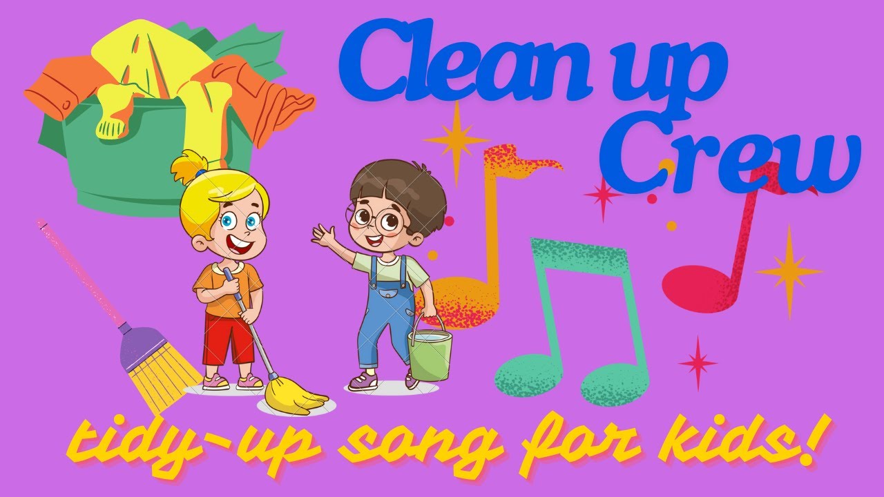 Clean-up Crew - sing and dance to this song while you tidy-up! - YouTube