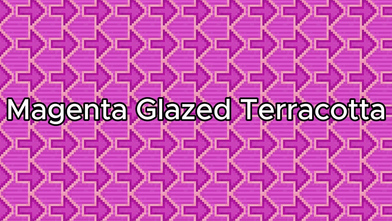 Magenta Glazed Terracotta - Short Cinematic Minecraft Movie - YouTube