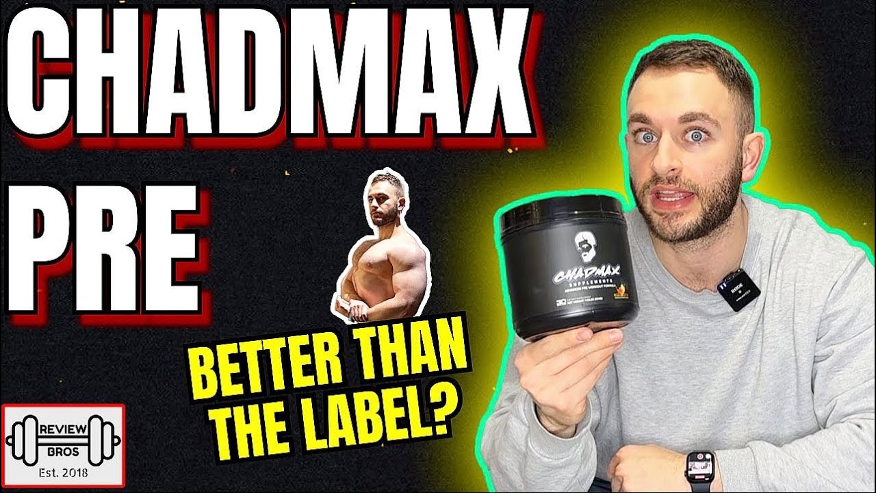 THE GIGACHAD PRE 🗿 CHADMAX PRE WORKOUT REVIEW | CHADMAX SUPPLEMENTS ...