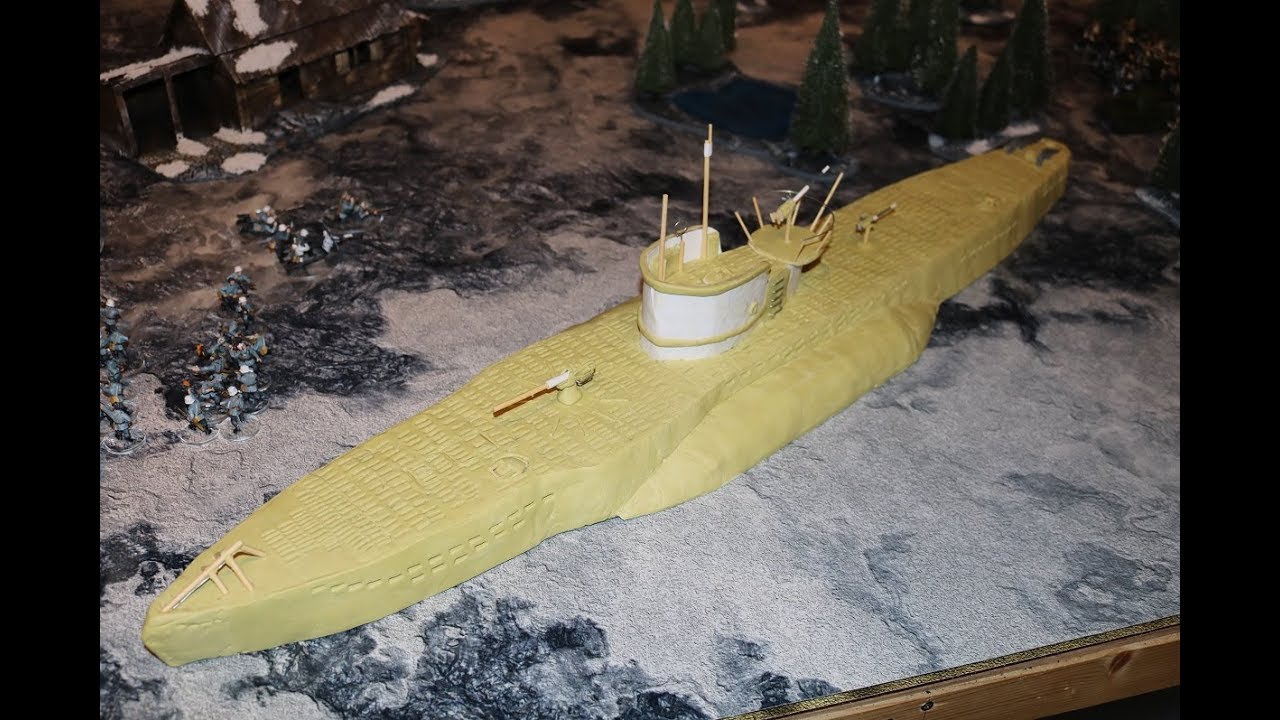 Type VII U boat Project part 5 - YouTube