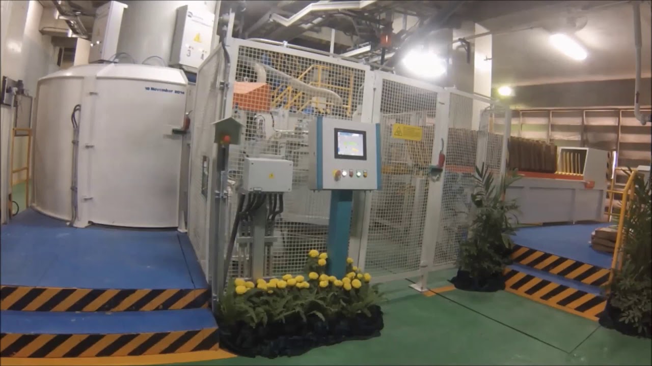 GIROMAT EVO роторный упаковщик FLSmidth Ventomatic - YouTube