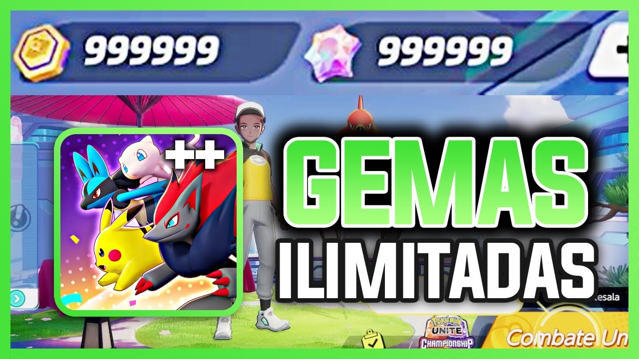 Cómo obtener GEMAS AEOS infinitas en POKÉMON UNITE 2024 (Android/iOS ...