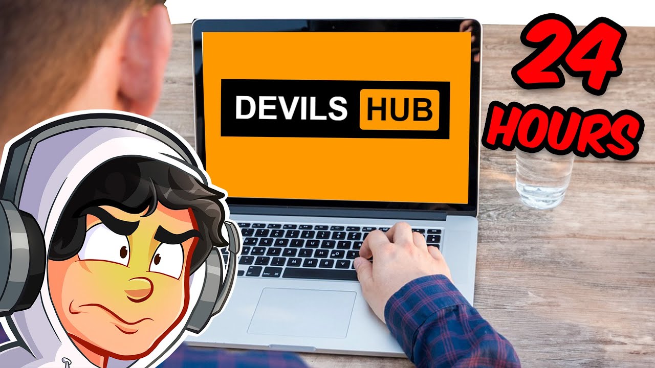 Watched The DEVILS HUB For 24 Hours - YouTube