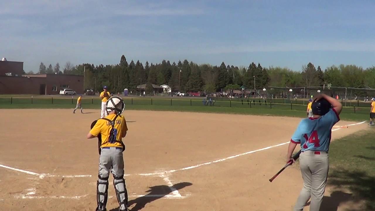 Esko Majors Baseball vs Herm. Twins - YouTube