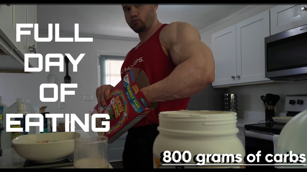 DAY 1 of Carb Up (800 grams carbs) - YouTube