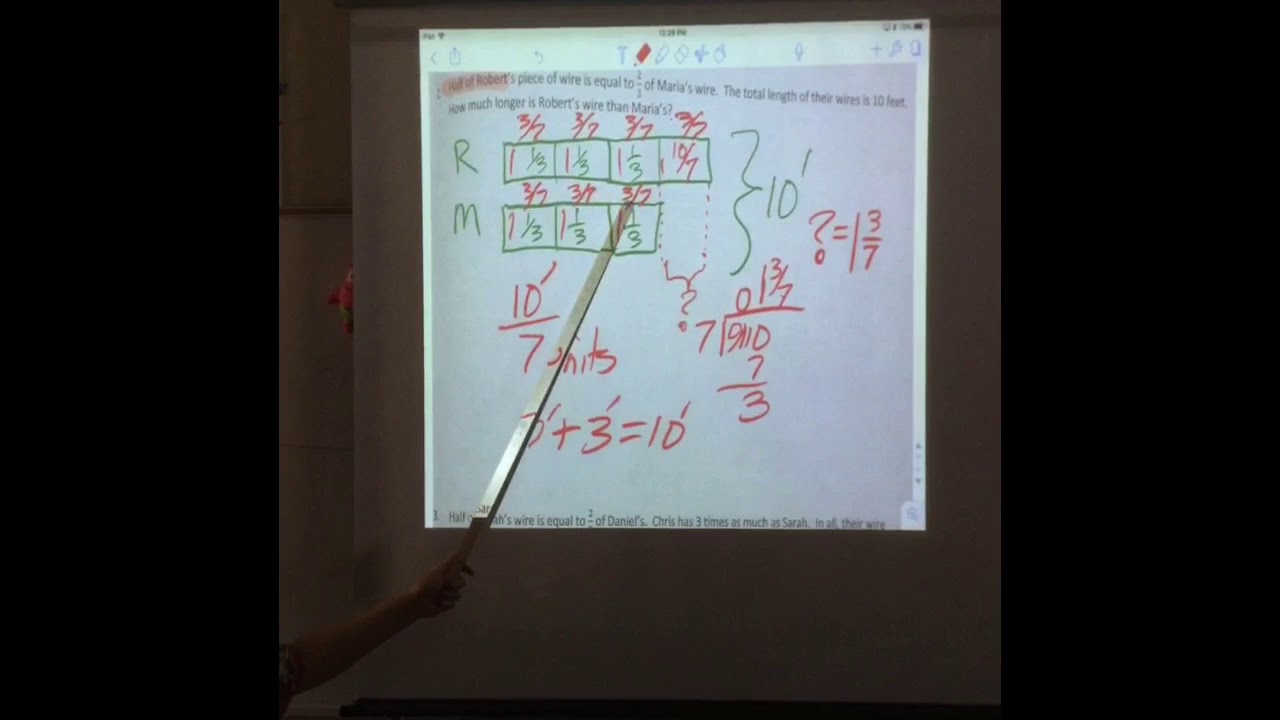 Eureka Math Module 3 Lesson 16 Explore Part to Whole Relationships ...