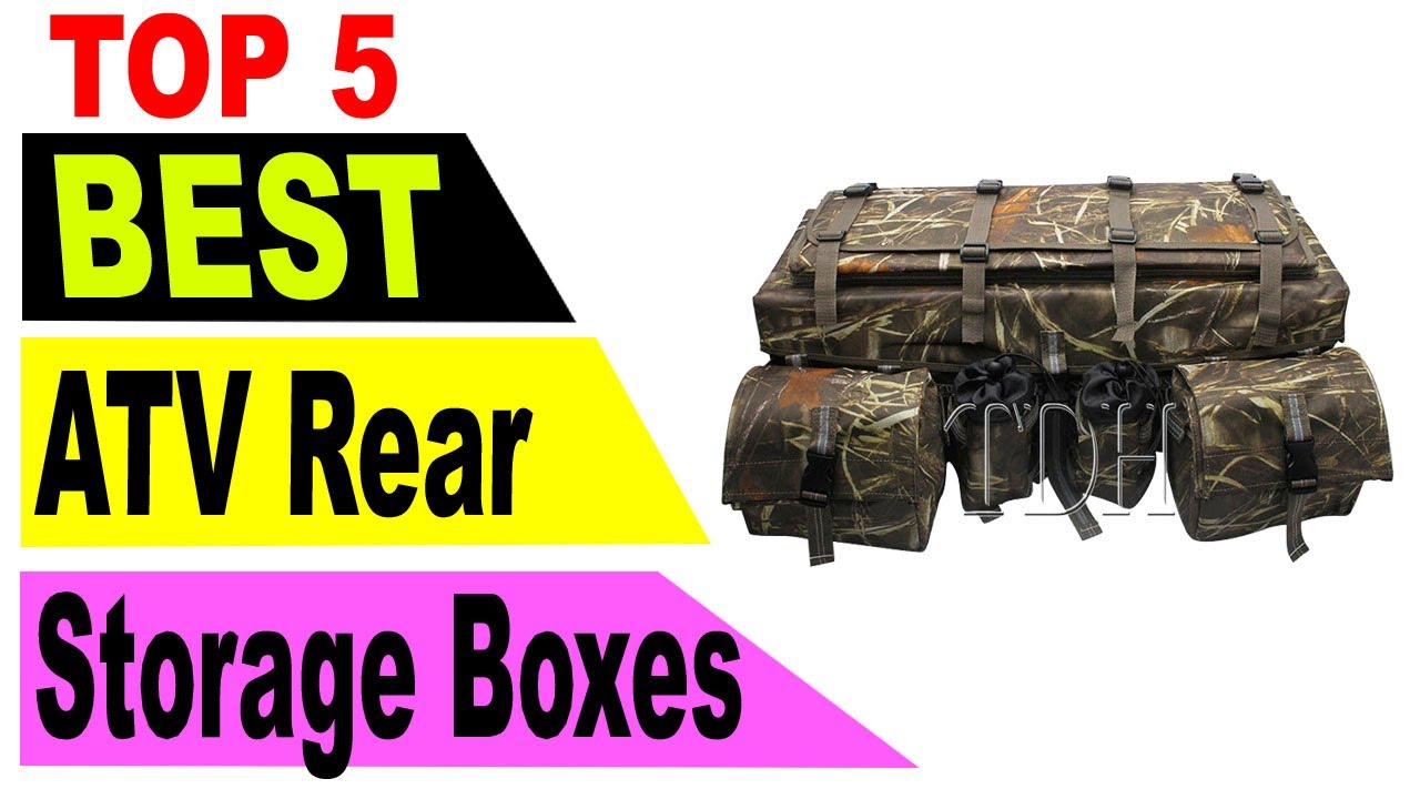 Top 5 Best ATV Rear Storage Boxes In 2021 - YouTube