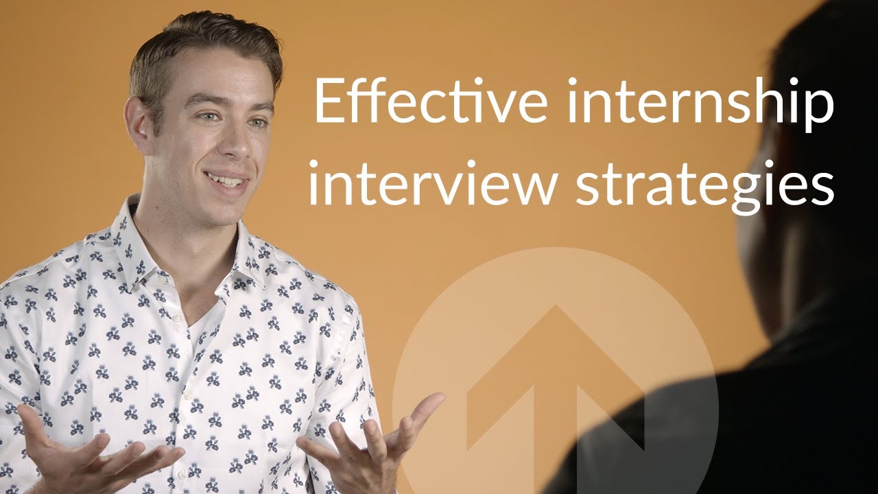 How to interview for an internship - YouTube