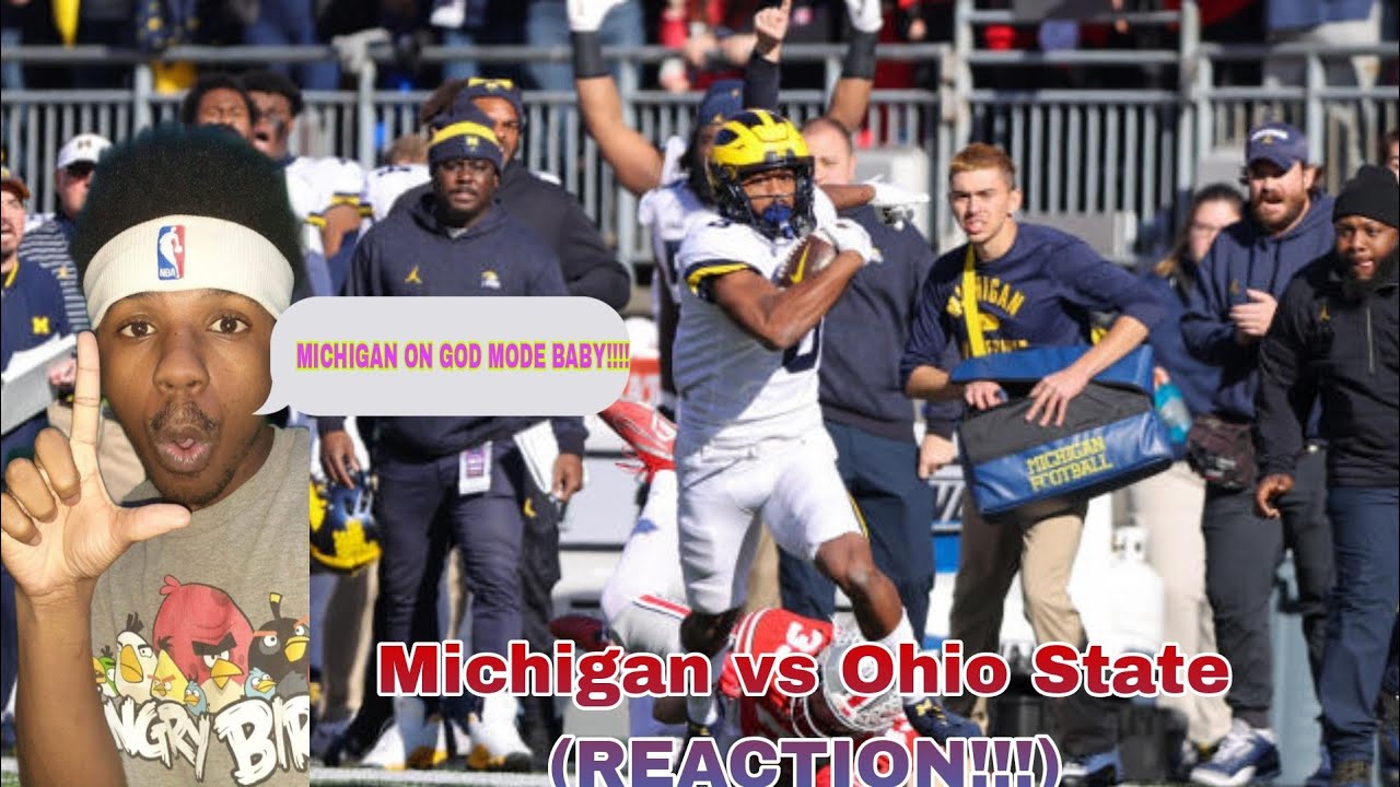 GO BLUE!!!!| #3 Michigan v #2 Ohio State Highlights | College Football ...
