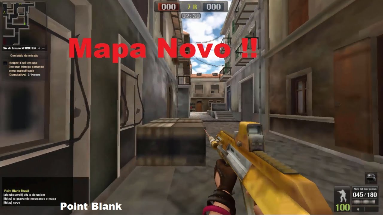 POINT BLANK - MAPA NOVO BROKEN ALLEY - ( lMtzz ) - YouTube