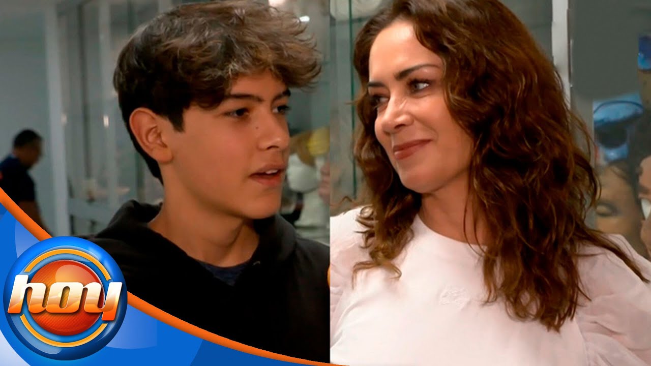 Anette Michel apoya a su hijo Nicolás en su debut como actor | Programa ...