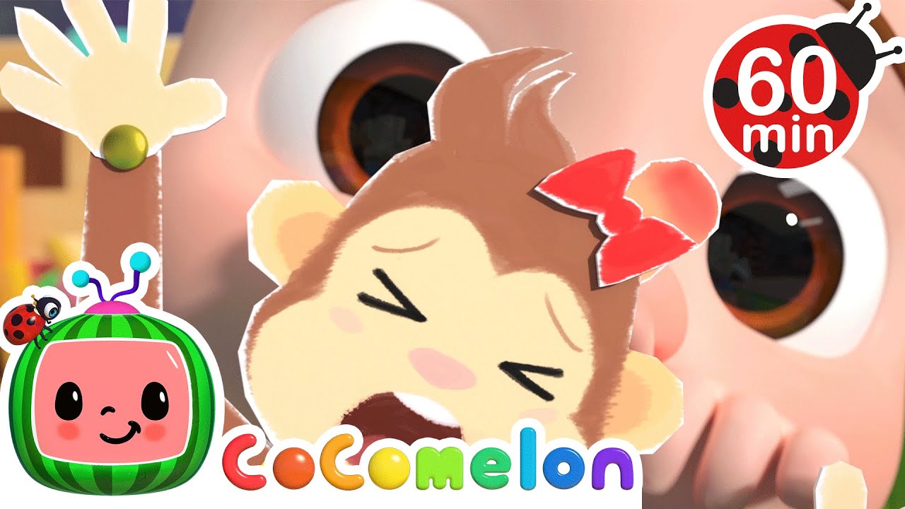 Five Little Monkeys Jumping on the Bed | Cocomelon | Party Playtime ...