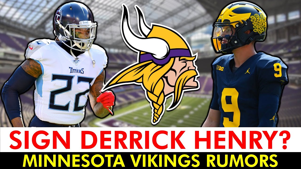 Vikings SIGNING Derrick Henry? + NFL Insider Suggests Minnesota As ...