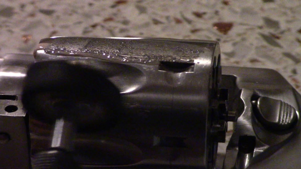 How to polish your stainless steel revolver MVI 0005 - YouTube