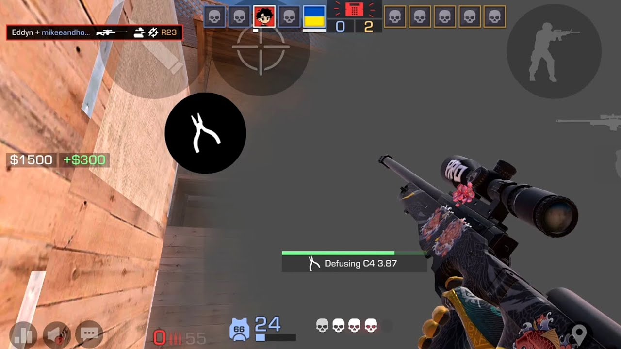 4 AWP kill and round win. 3 No scope out of 4 AWP kills. Last No scope ...