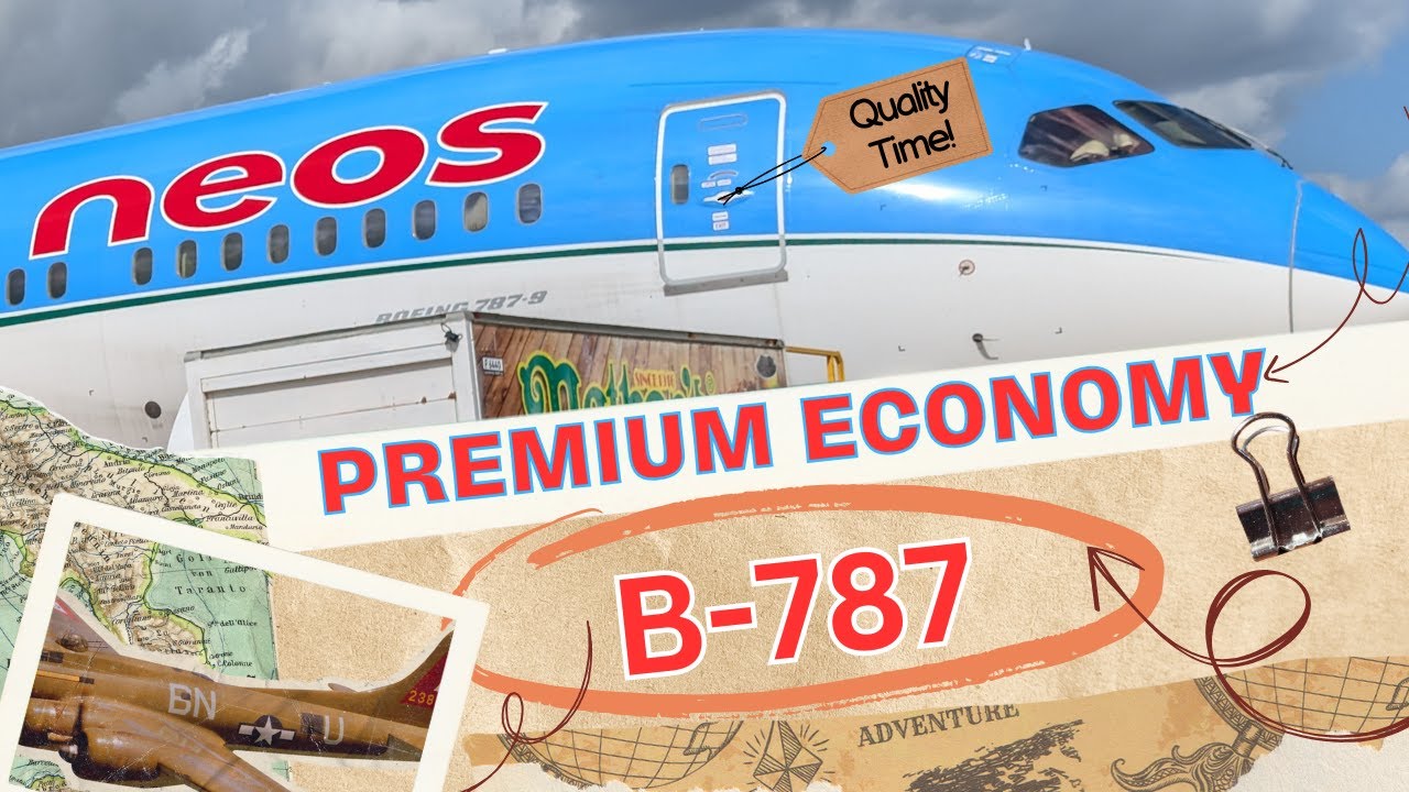 Volare da "ricchi" - NEOS Premium Economy - YouTube