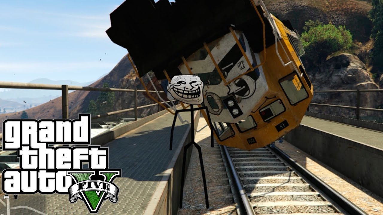 FORMAS DE TROLLEAR EN GTA 5 | TROLL MOD - YouTube