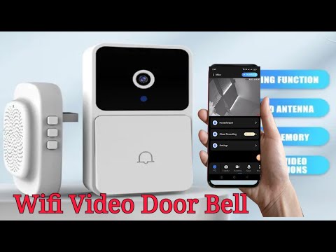WiFi Video Door Bell Wireless Smart Door Bell with Camera for Home ...
