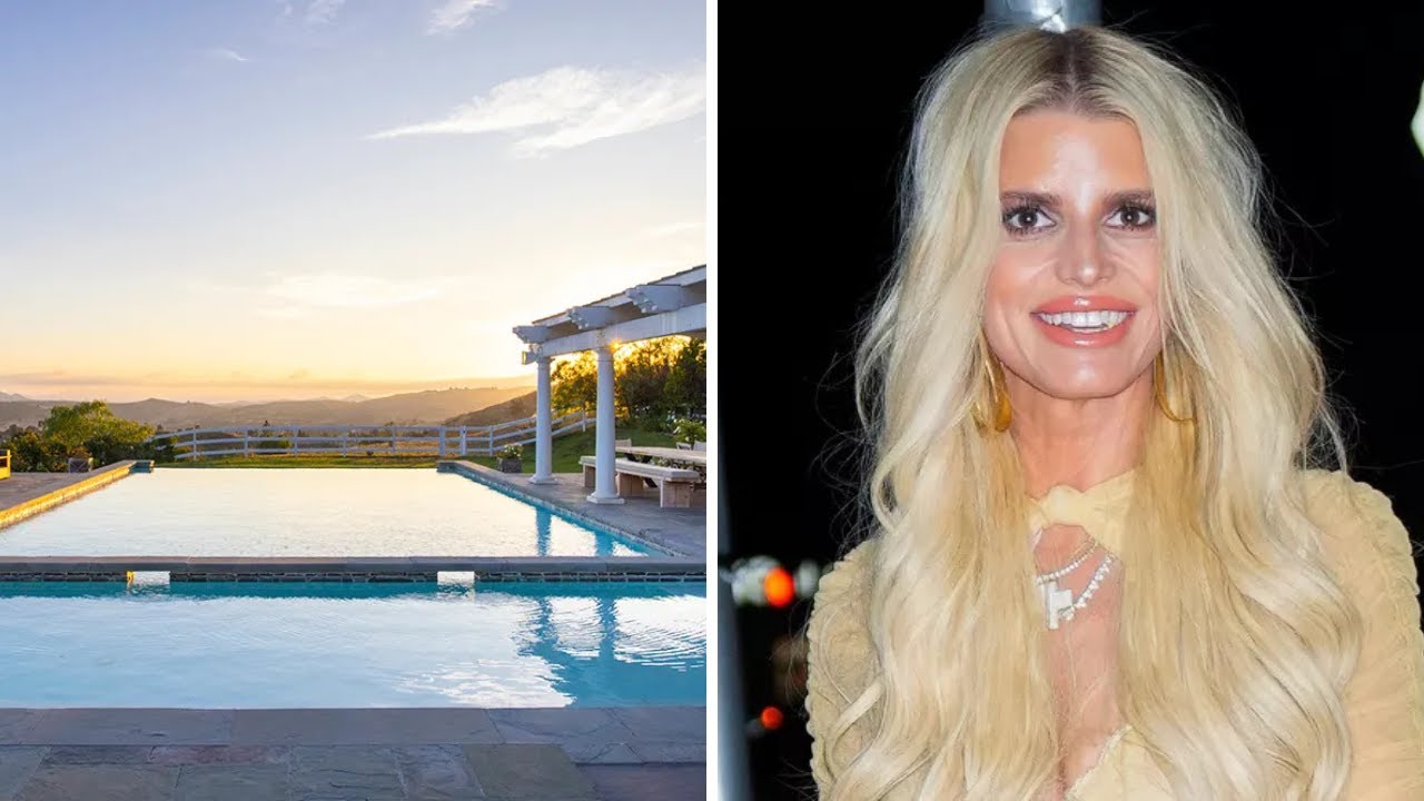 Inside Jessica Simpson’s Glamorous $22M Hidden Hills Estate - YouTube