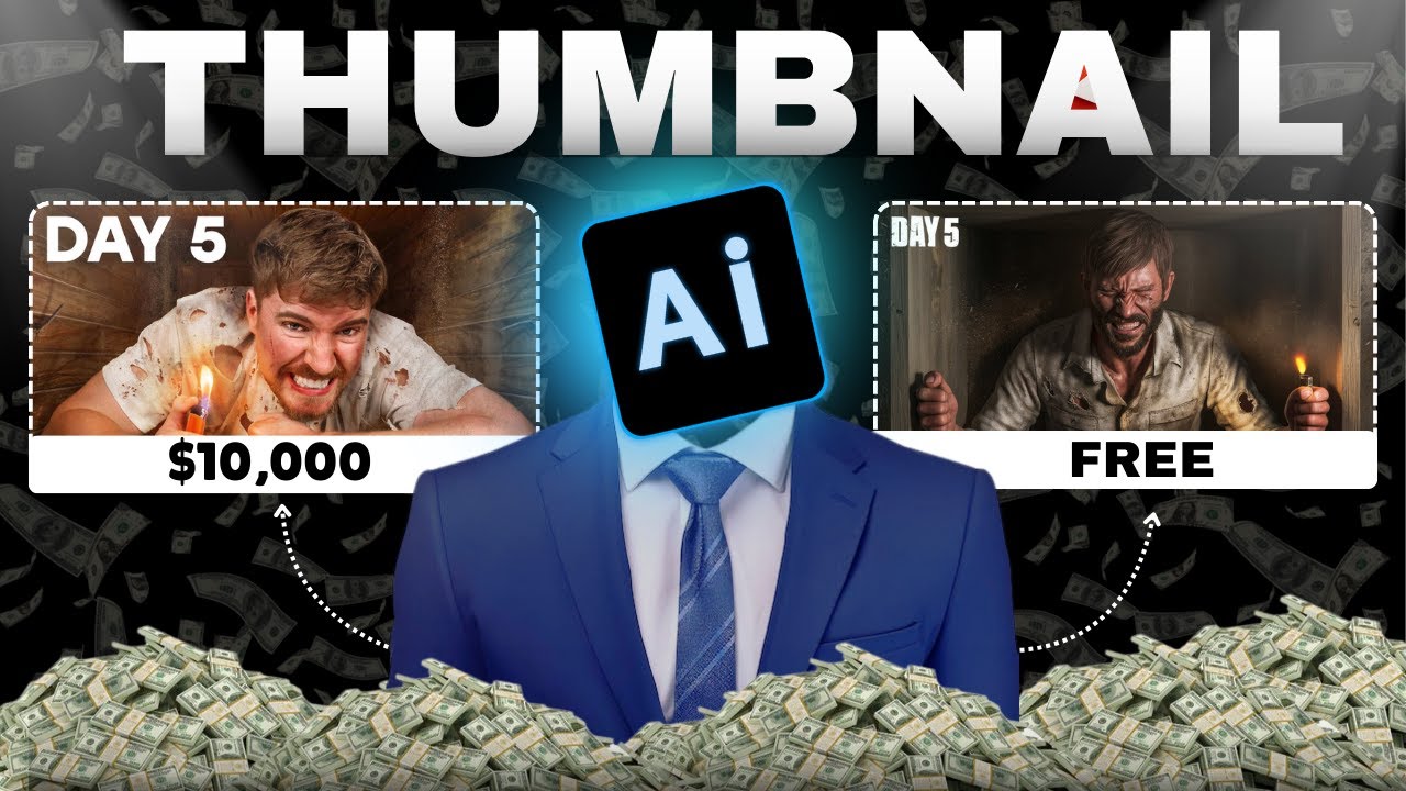 Make THUMBNAILS Using AI 🔥| Viral AI THUMBNAILS | New AI Tools For ...