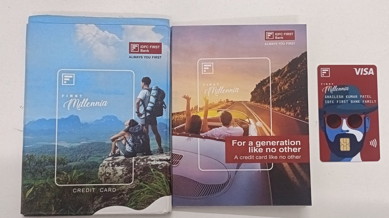 Unboxing: IDFC FIRST BANK | First Millennia Credit Card - YouTube