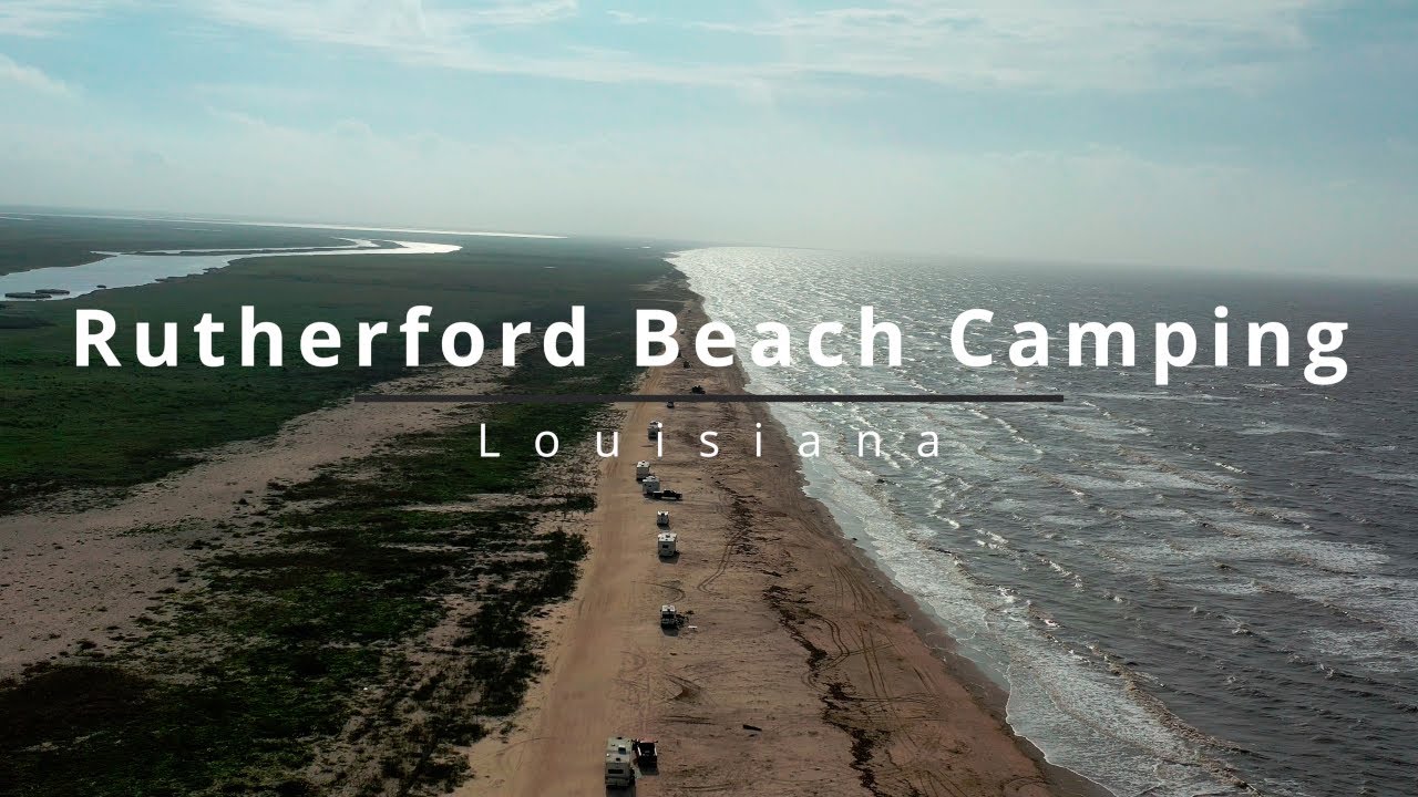 Free beach camping - Louisiana Beach Boondocking on Rutherford Beach ...