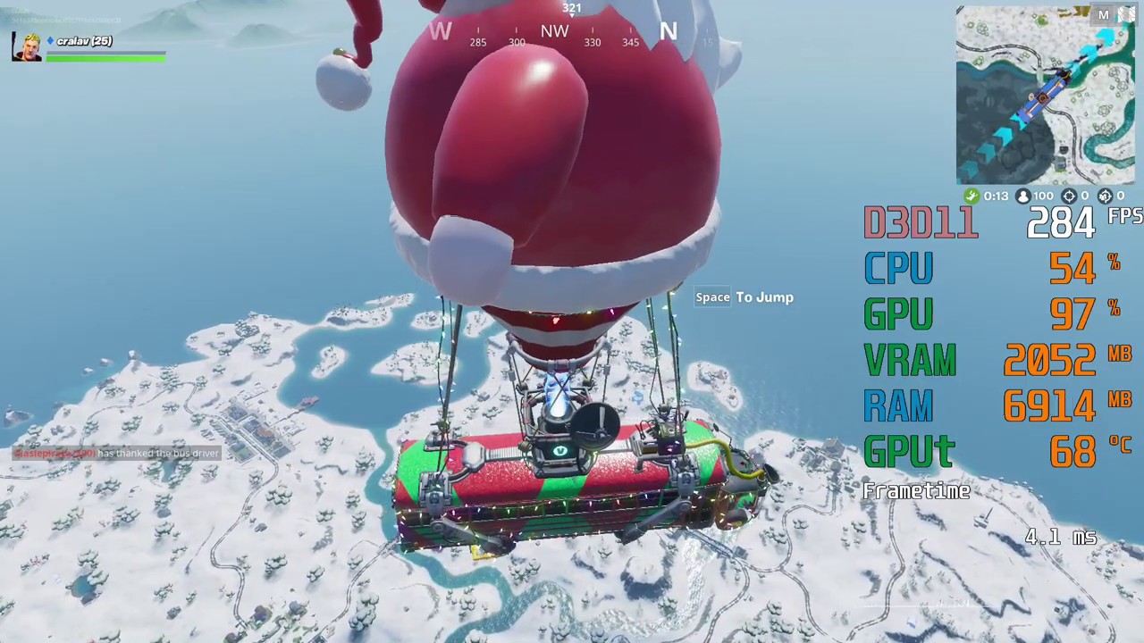 AMD Radeon RX 5500 XT -- Intel Core i5-9600K -- Fortnite Battle Royale ...