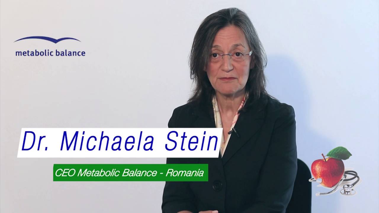 Dr. Michaela Stein - Fondator Metabolic Balance si proprietar exclusiv ...