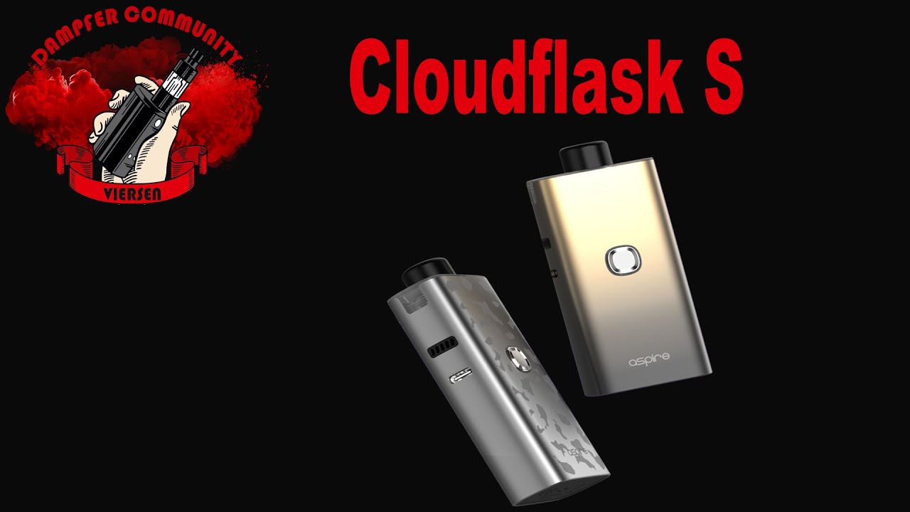 Aspire Cloudflask S im Test - YouTube