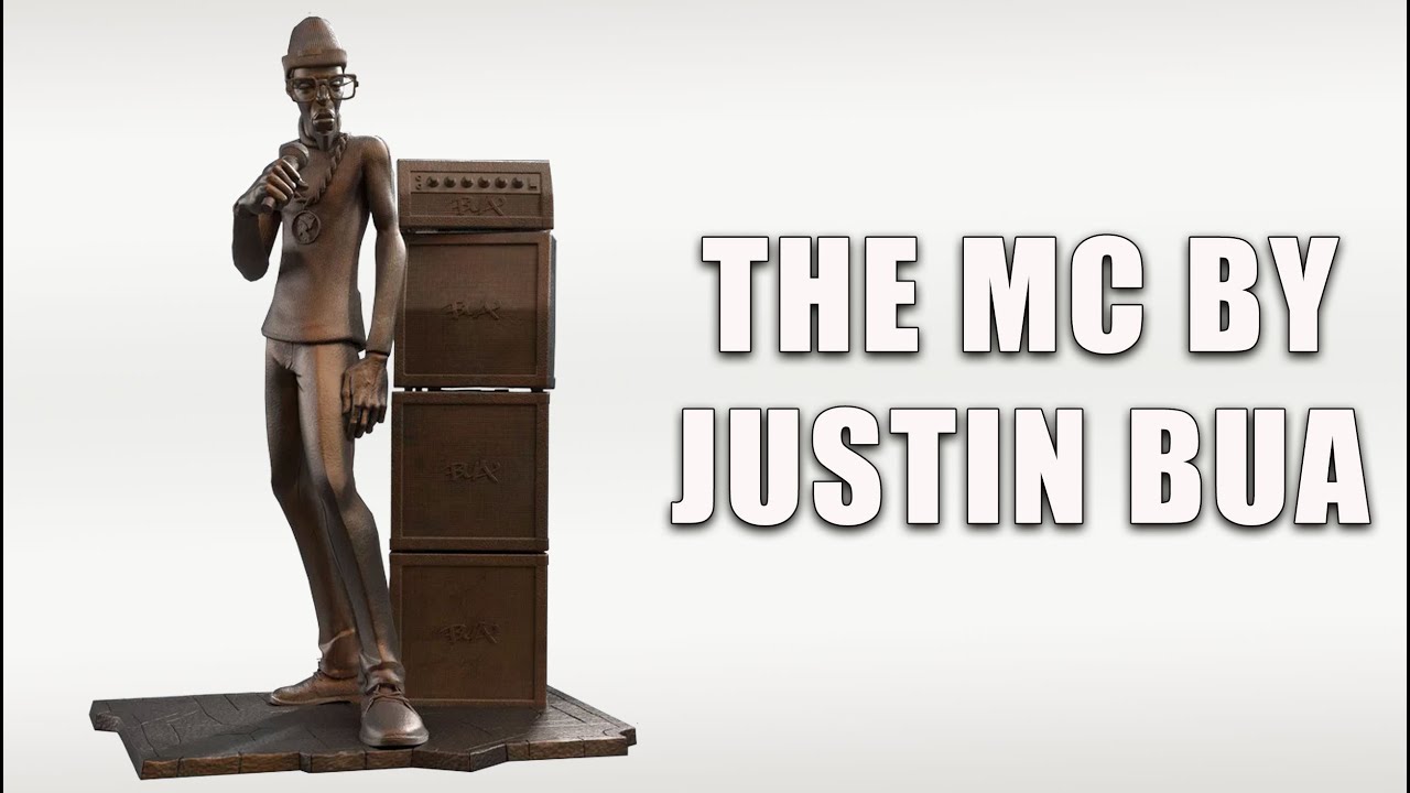 The MC Statue by Justin Bua - YouTube