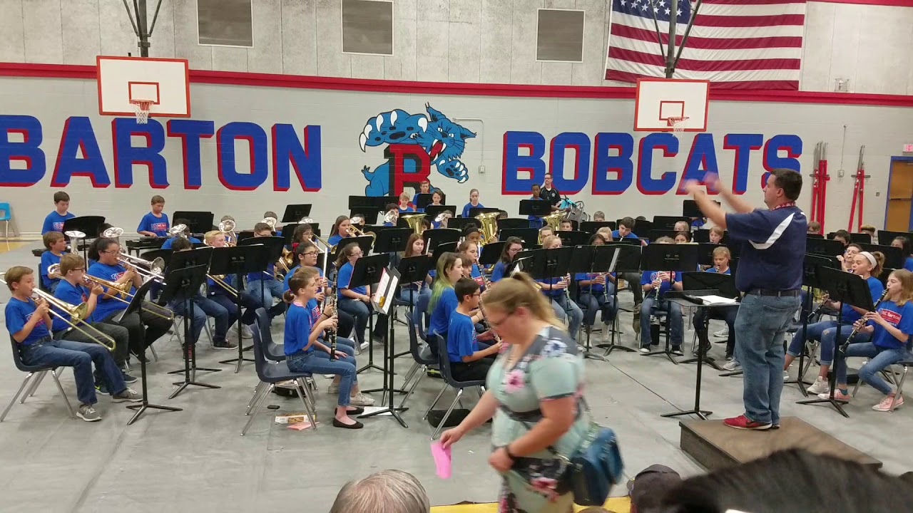Barton Middle school concert 1 - YouTube