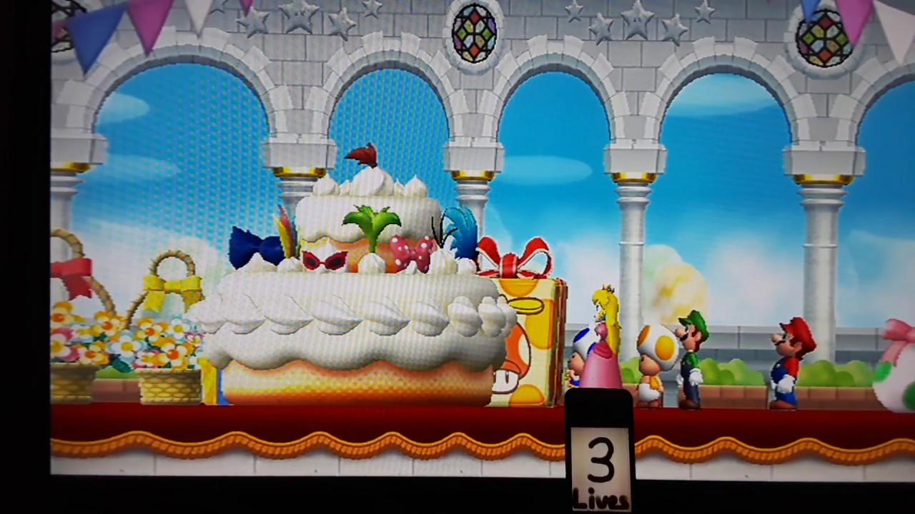 New Super Mario Bros Wii: challenge run episode 1 - YouTube