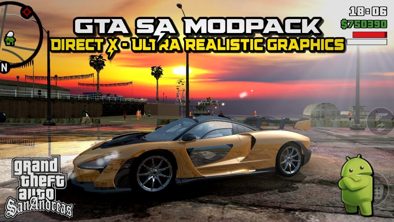 Download !! Gta SA Modpack Direct X Ultra Realistic Graphics HD Apk ...