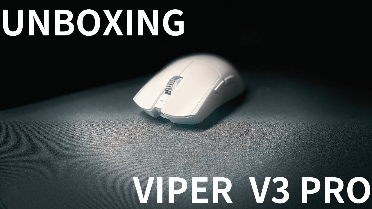 還是今年最強嗎 VIPER V3 PRO 使用心得開箱 - YouTube