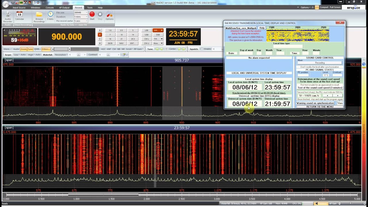 Deconding time signal Radio Rai - YouTube