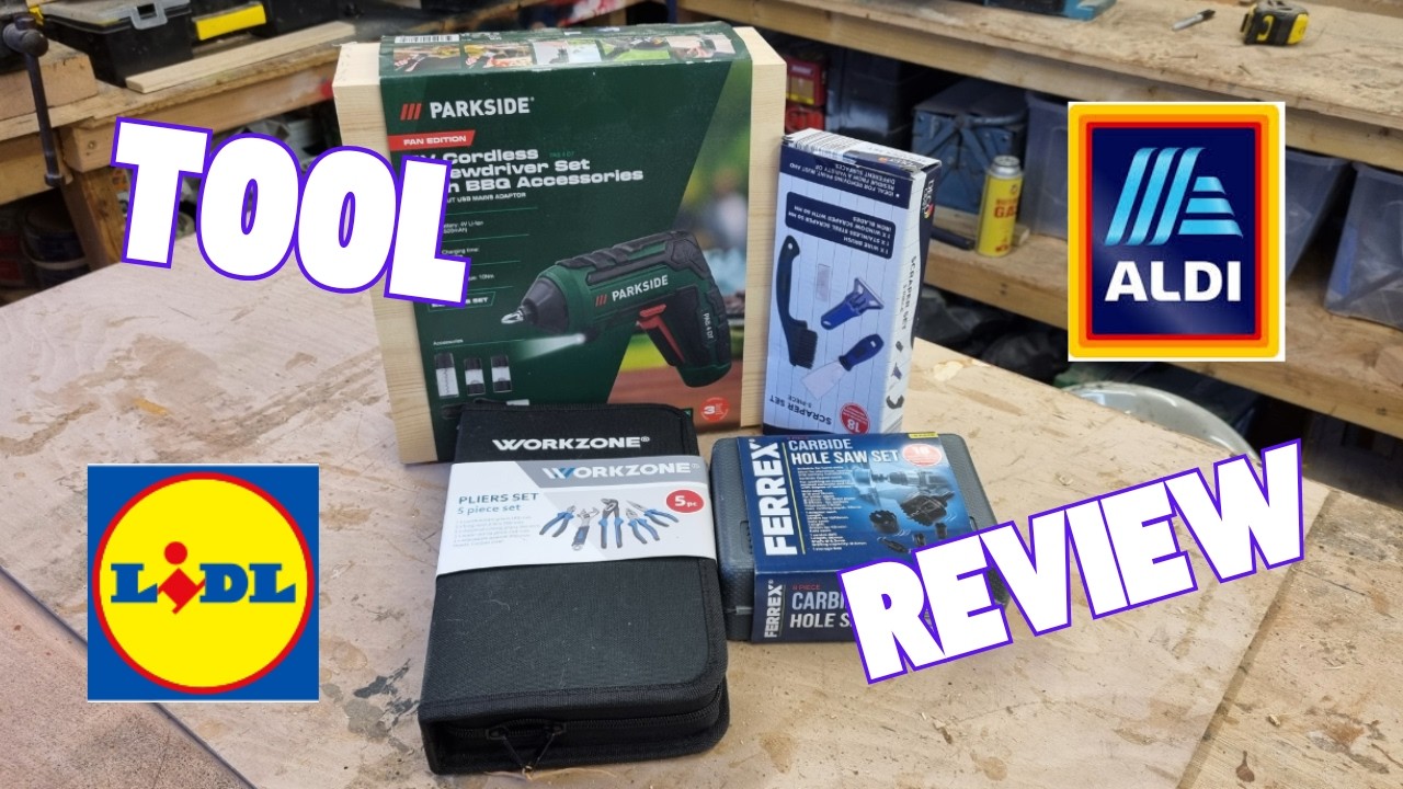 My first Aldi and Lidl tool review - YouTube