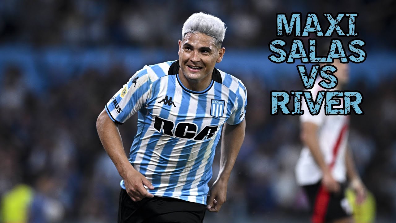 🎓 Maxi Salas | Racing 1 - 0 River (Liga Profesional) - YouTube