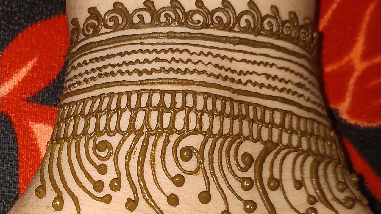 pairo ki mehndi designs ☘️🥰 anklet mehndi designs ☘️🥰 new mehndi ...