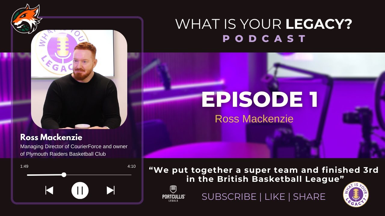 What is your Legacy Podcast - EP 1 - ROSS MACKENZIE - YouTube